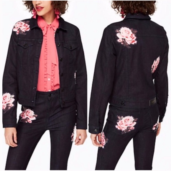kate spade | Jackets & Coats | Kate Spade Broom Street Rose Pink ...